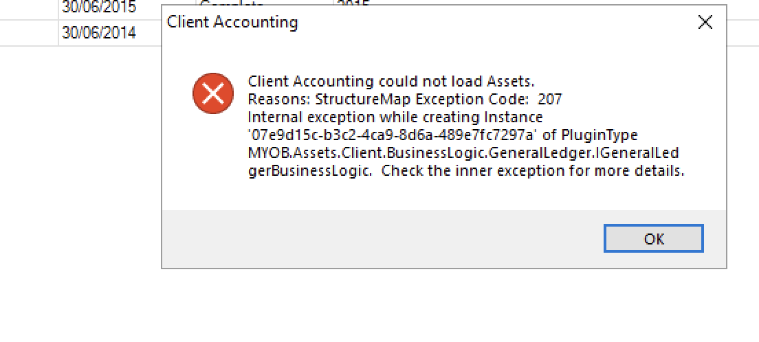 Limitations during UAT (Testing) – MYOB Hosted Compliance Operations